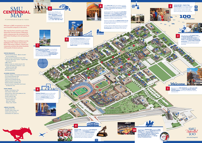 SMU Centennial Map - SMU