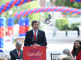 SMU honors donors and dedicates Crain Family Centennial Promenade at ...