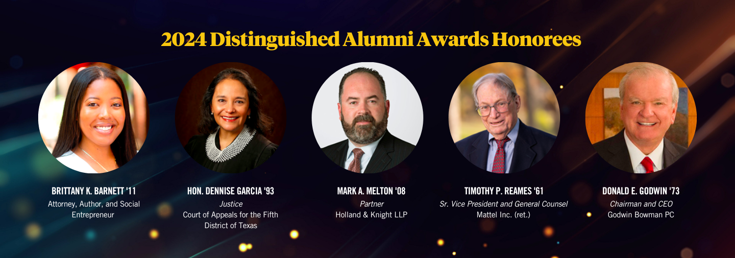 Distinguished Alumni Awards - SMU Dedman School of Law