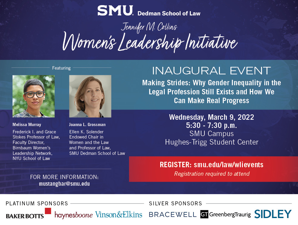 SMU Dedman Law – Jennifer M. Collins – Women's Leadership Initiative ...