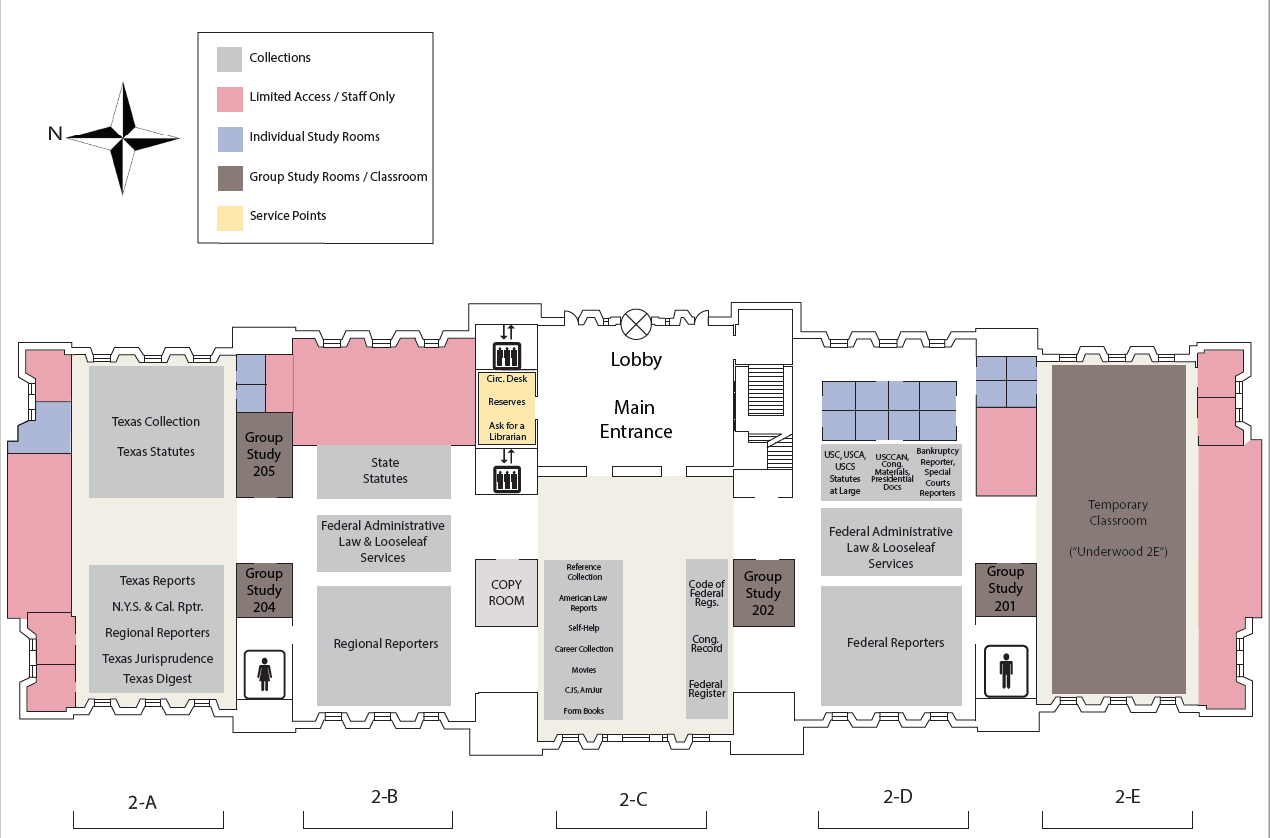 Underwood Library Maps and Directions | SMU Dedman School of Law ...