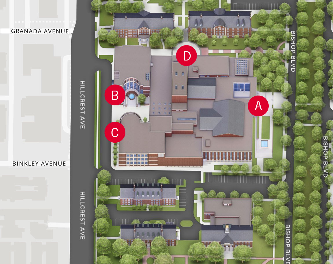 Parking & ADA Accessibility - Meadows School of the Arts, SMU