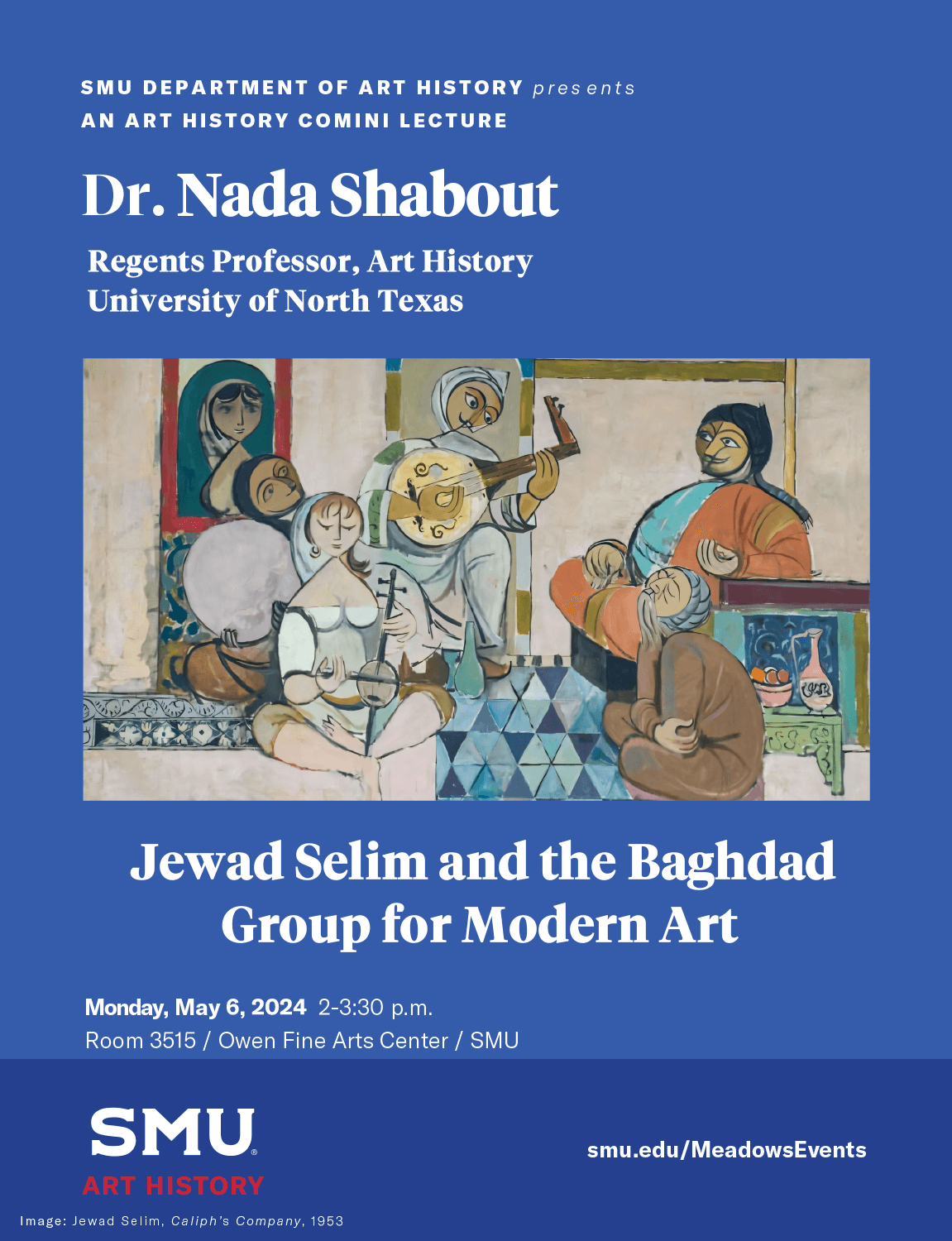 2023–2024 Comini Lecture Series - Meadows School of the Arts, SMU