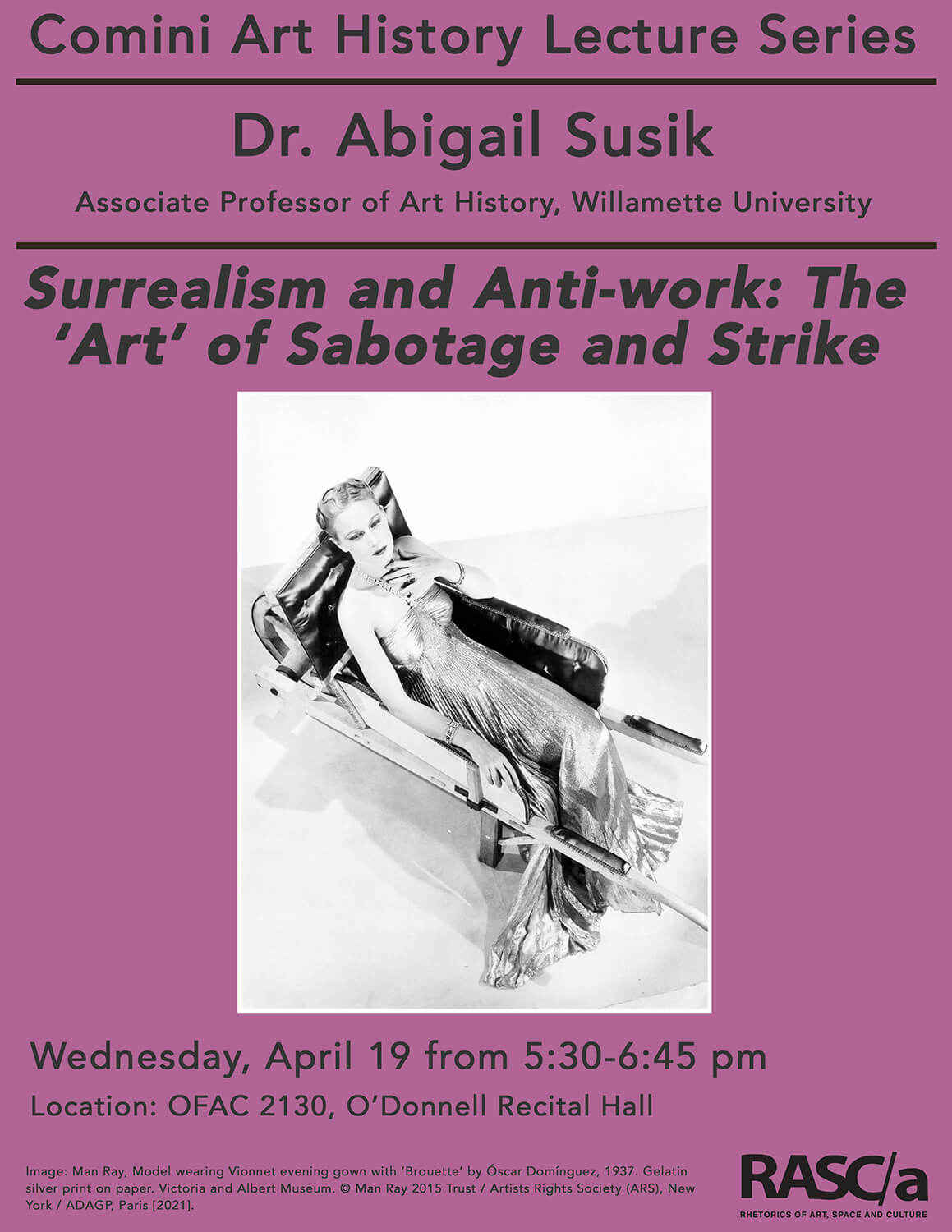 2022–2023 Comini Lecture Series - Meadows School of the Arts, SMU