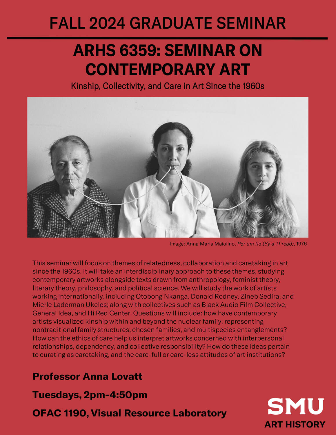 Graduate Seminars - Meadows School of the Arts, SMU