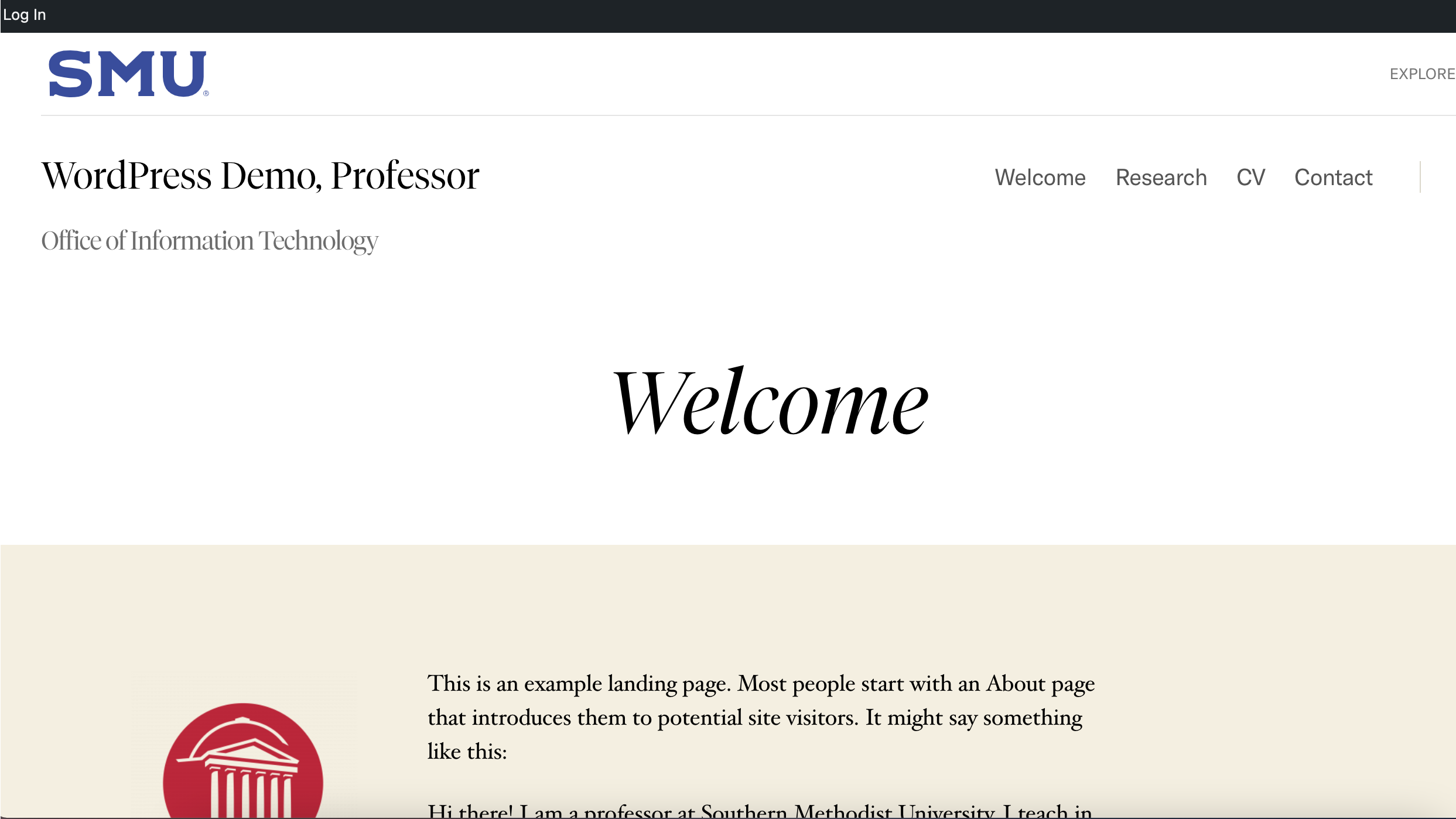 Web Support | Office of Information Technology | SMU