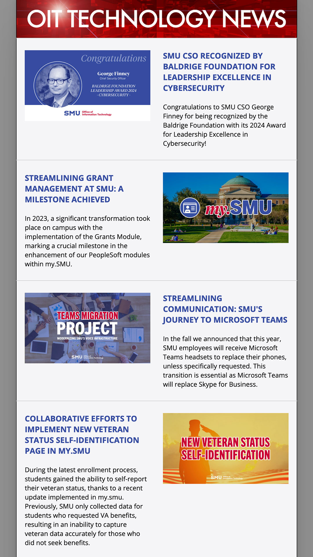 OIT Technology News Archives