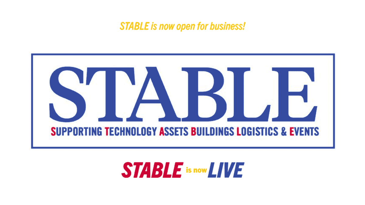 STABLE: Supporting Technology Assets Buildings Logistics & Events ...