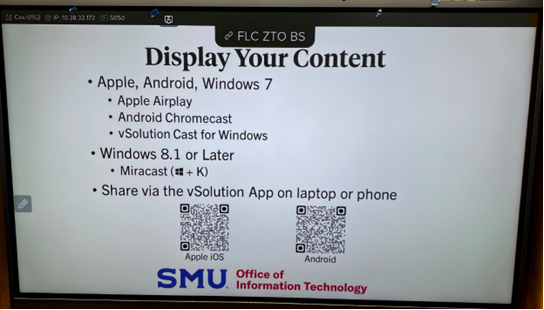 Wolfvision Screen Sharing
