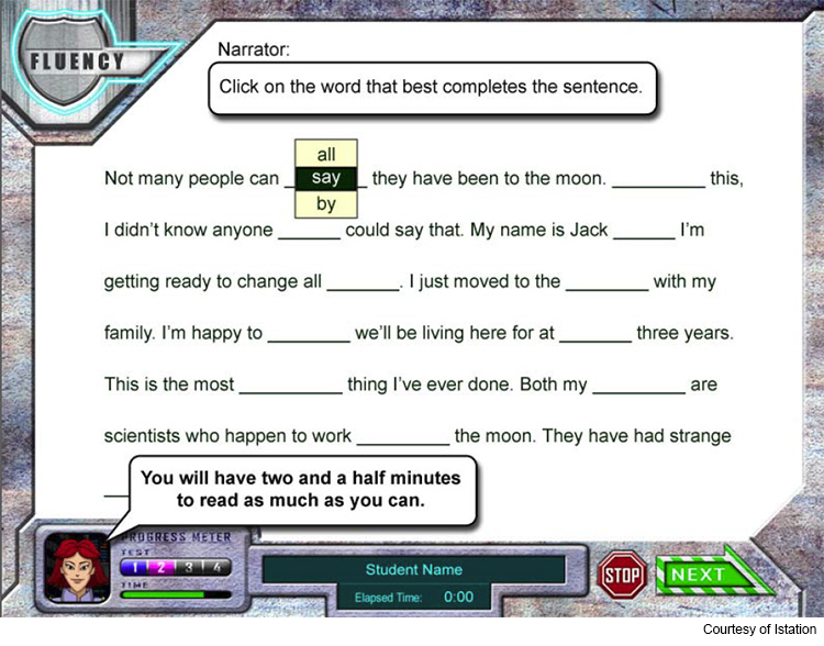 Istation's Indicators of Progress Advanced Reading (ISIP-AR) Simmons ...