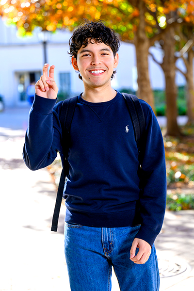SMU junior Arath Dominguez builds a community of support and friendship ...