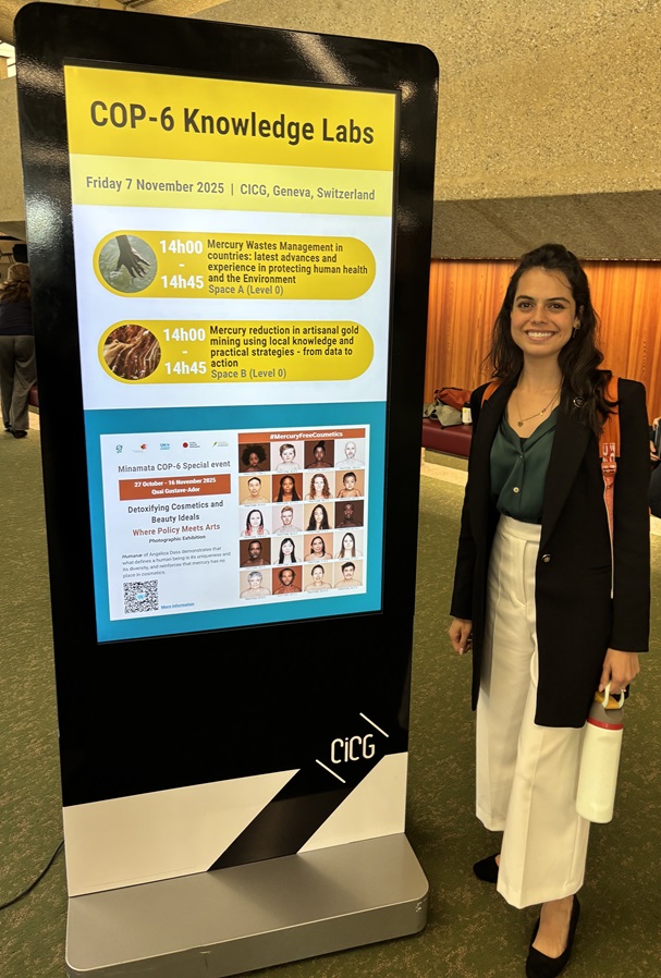 PhD Student Presents Global Mercury Research at UN COP-6 Conference ...