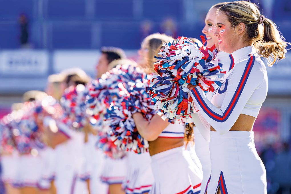 Reaching new heights with SMU cheer and pom | SMU Ignited: Boldly Shaping Tomorrow