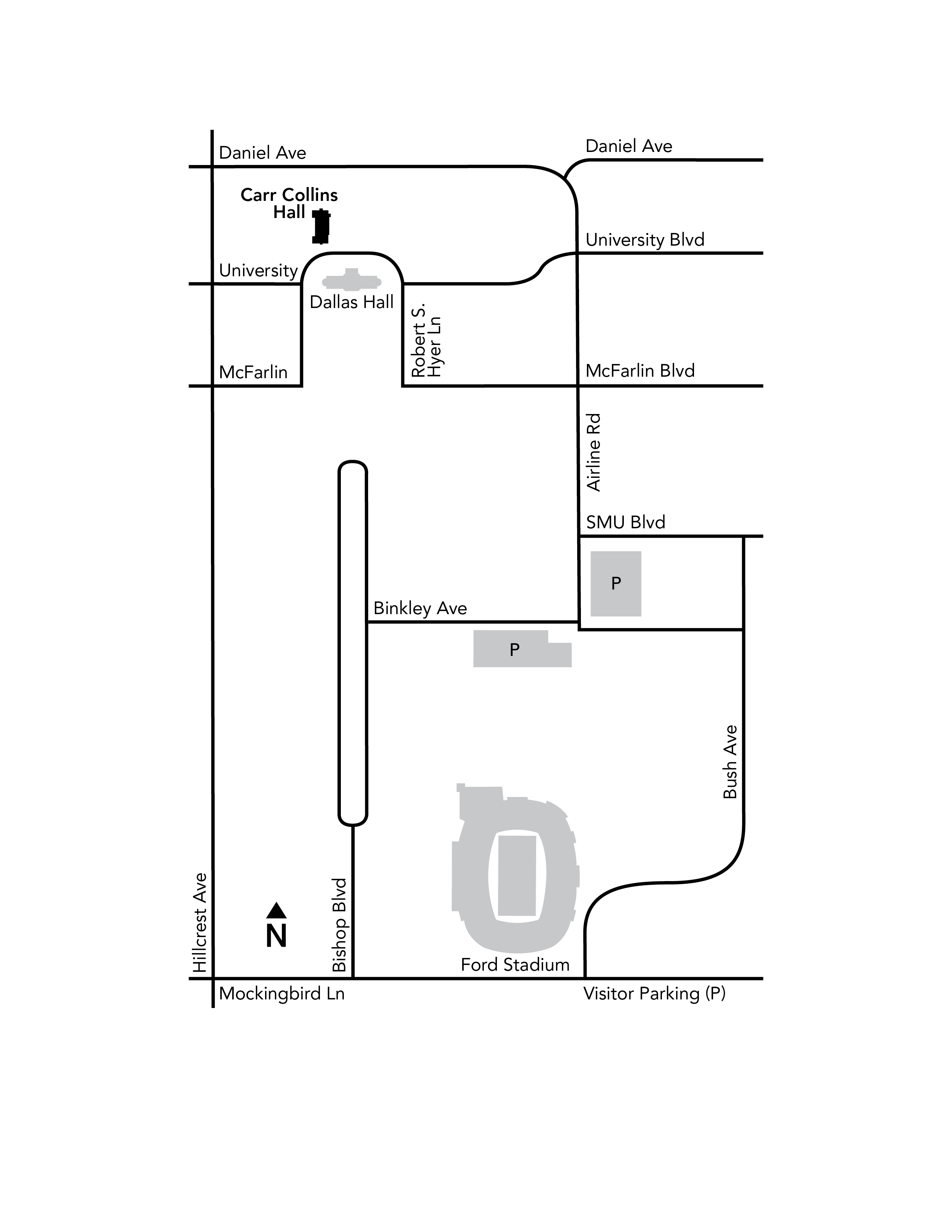 Smu Campus Map