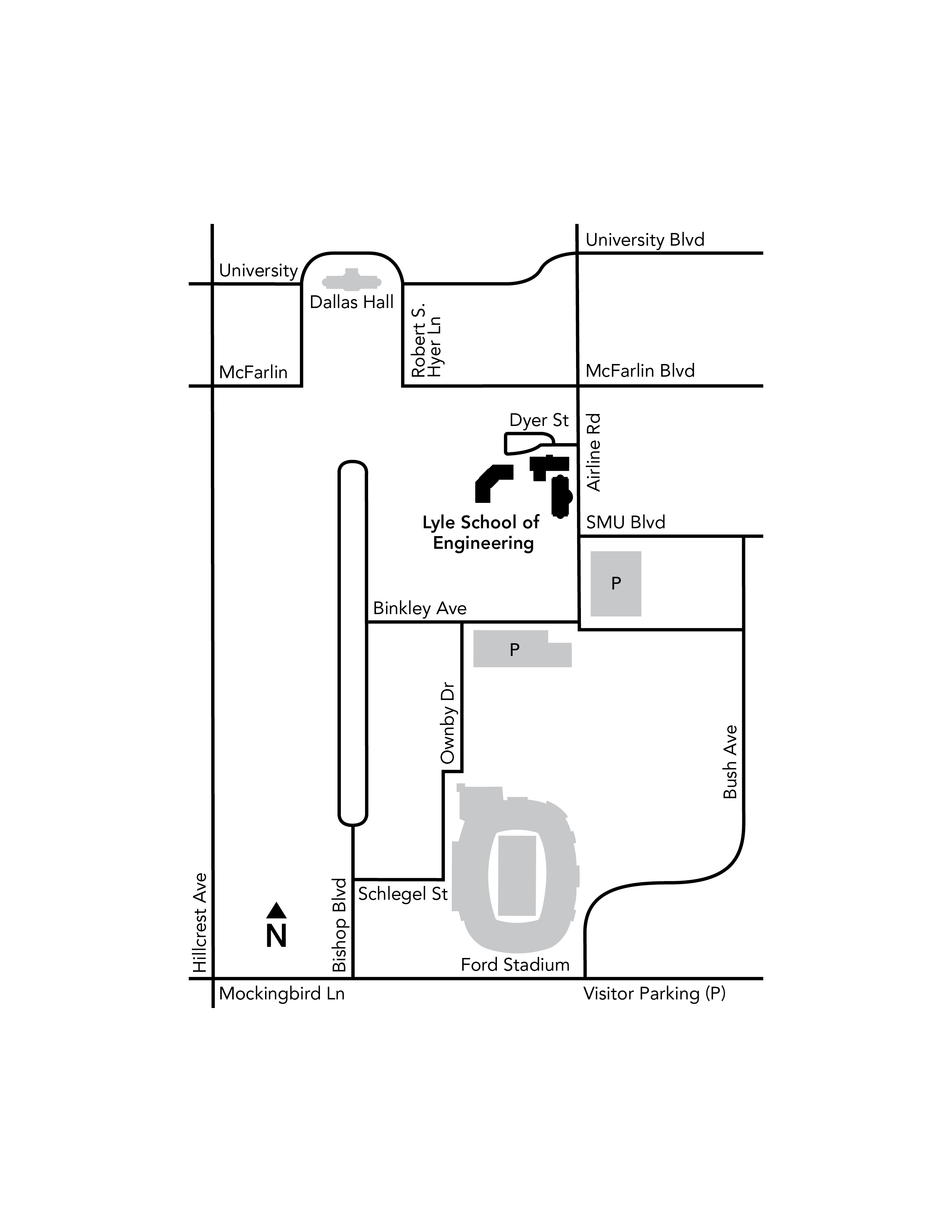 Smu Campus Map