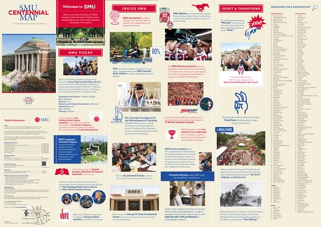 SMU Centennial Map - SMU